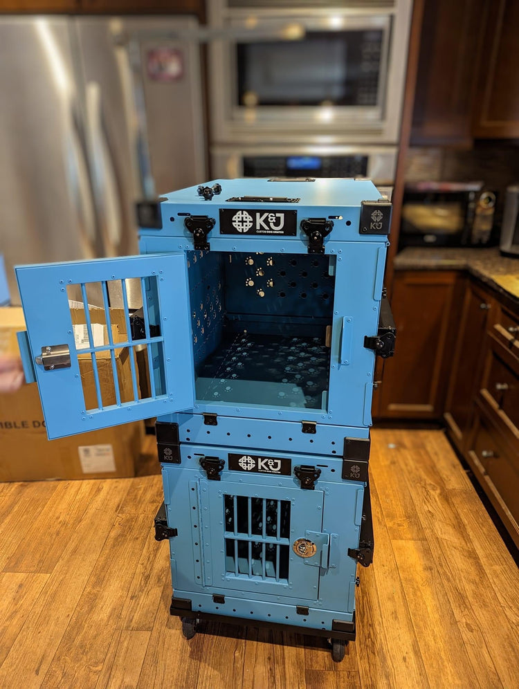Collapsible Dog Crate K&J Custom Dog Crates
