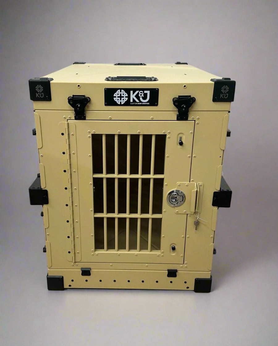 Premium Collapsible Dog Crate | IATA Compliant – K&J Custom Dog Crates