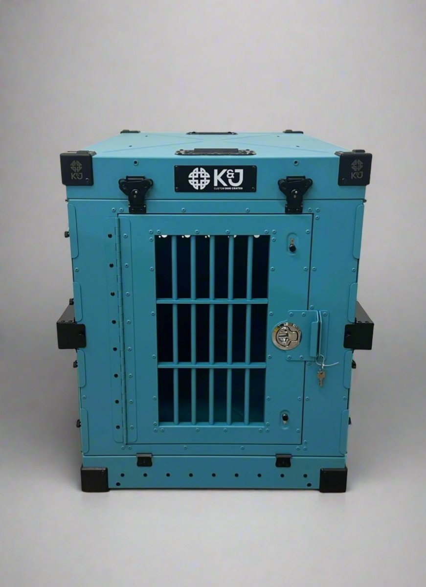 Premium Collapsible Dog Crate | IATA Compliant – K&J Custom Dog Crates