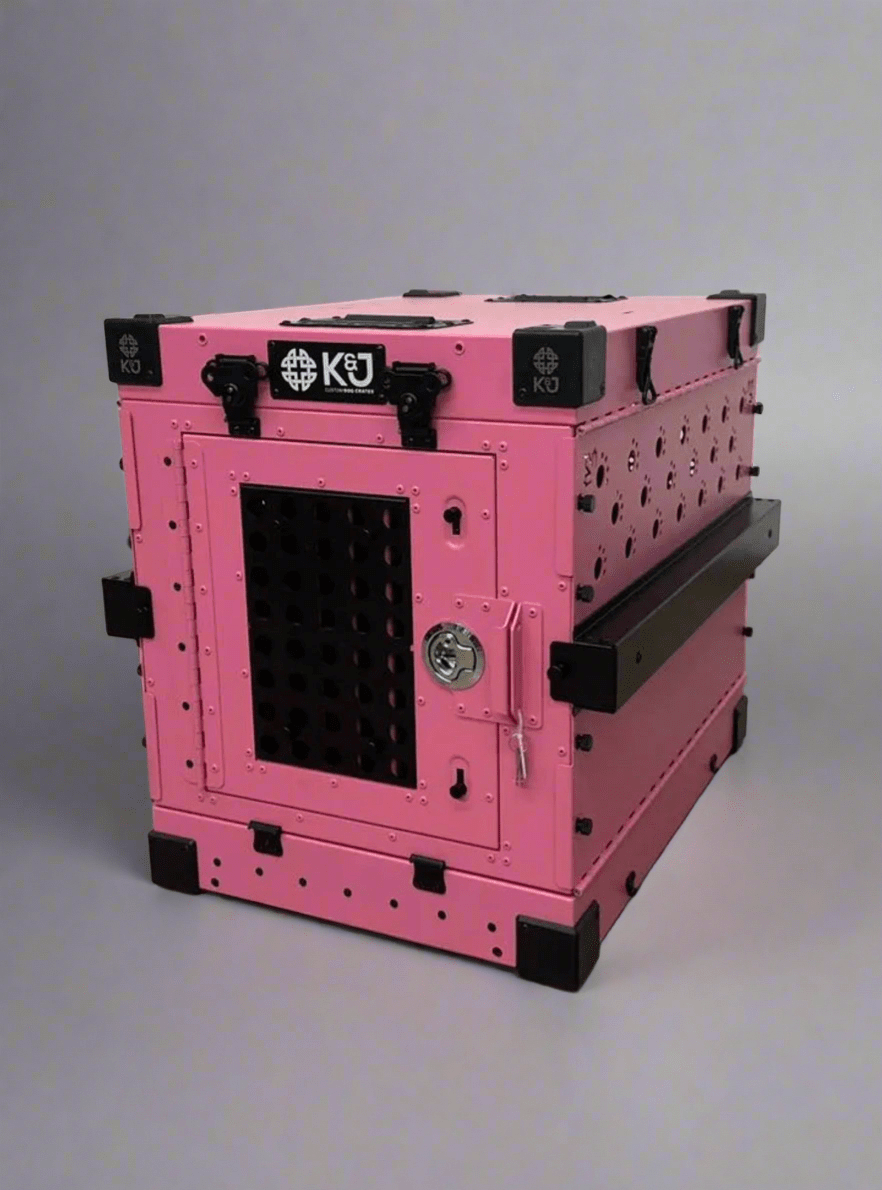 Premium Collapsible Dog Crate | IATA Compliant – K&J Custom Dog Crates