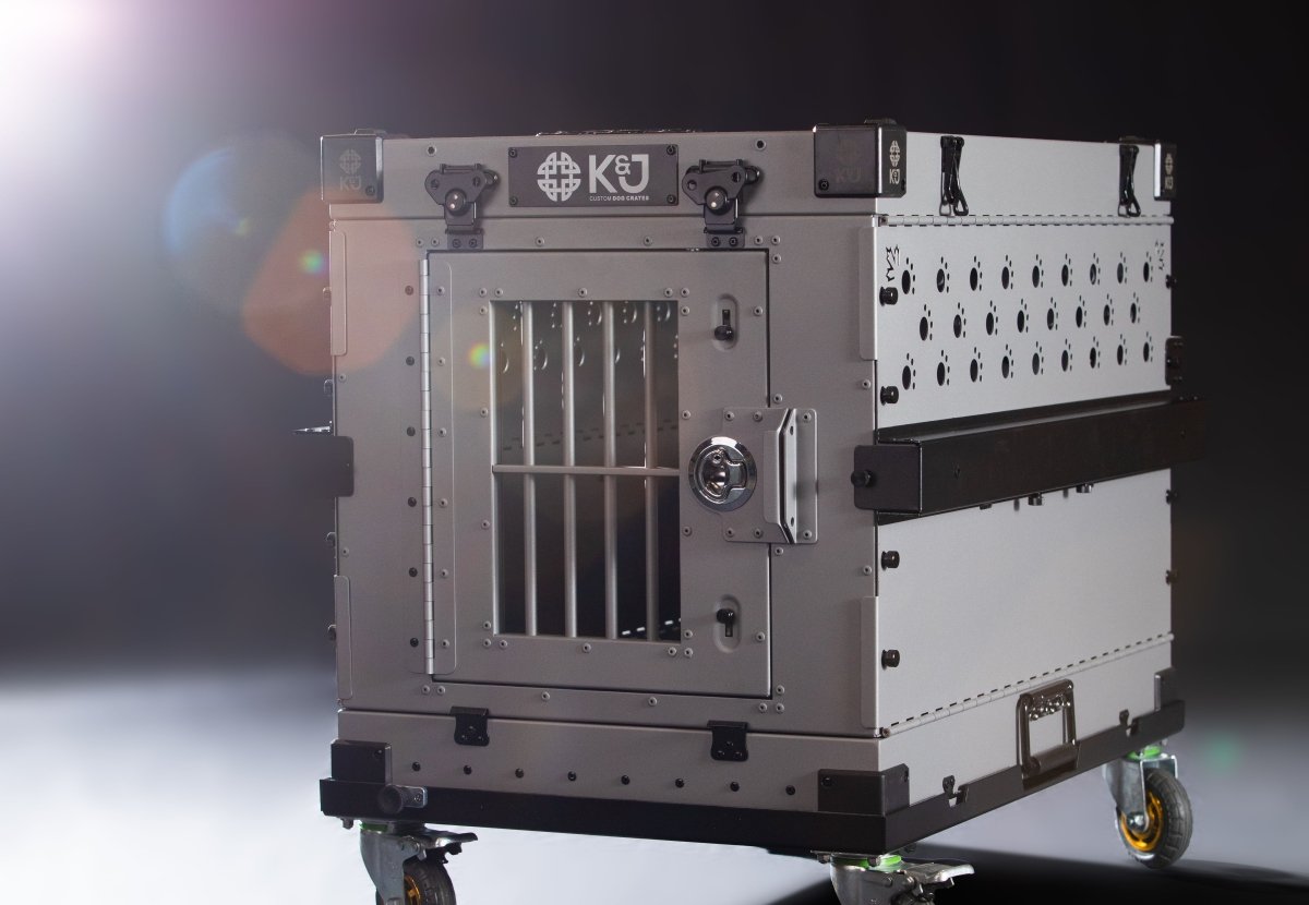 Collapsible Dog Crate Aircraft-Grade Aluminum IATA LAR Compliant Canada ...