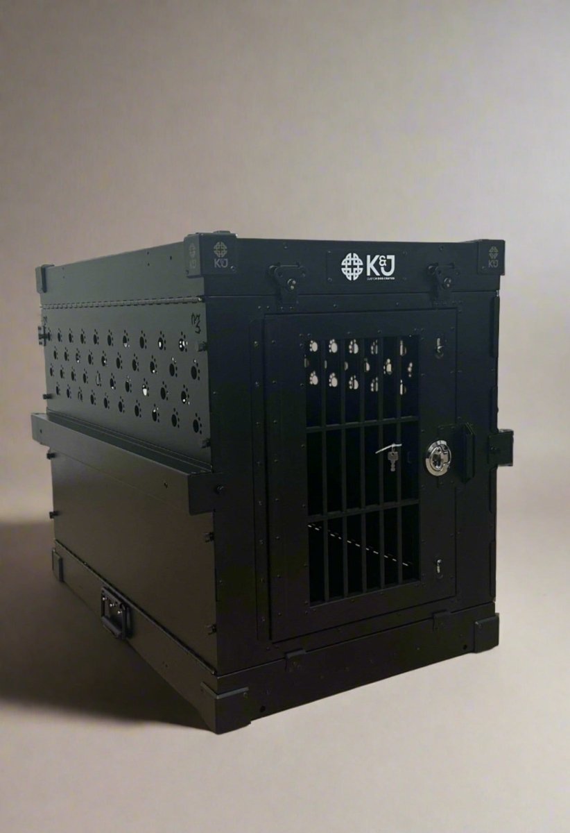 Premium Collapsible Dog Crate | IATA Compliant – K&J Custom Dog Crates