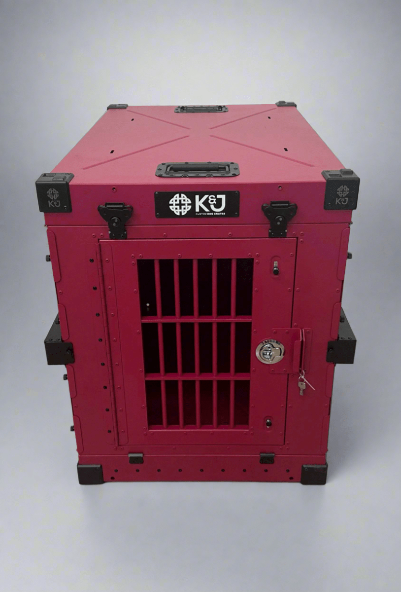 Premium Collapsible Dog Crate | IATA Compliant – K&J Custom Dog Crates